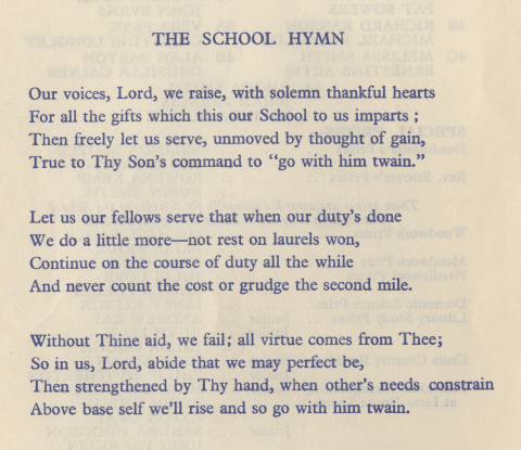 School History - Manningtree High School